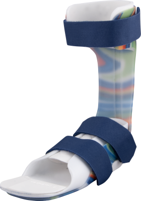 DAFO 4.5 Softy PF resist, DF assist, no dorsal wrap, Softy Liner